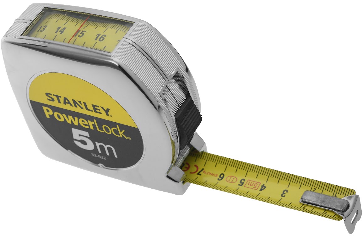 Stanley PowerLock met venster - Rolmaatpunt.nl